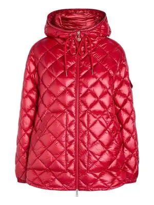 Moncler Camicia Quilted Shell Jacket - Red