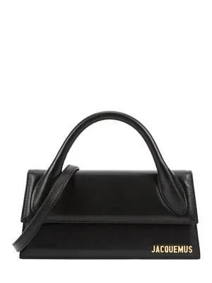 Jacquemus Le Chiquito Long Top Handle Bag - Black