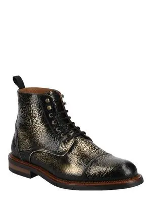 Taft Rome Leather Dress Boots - Bronze