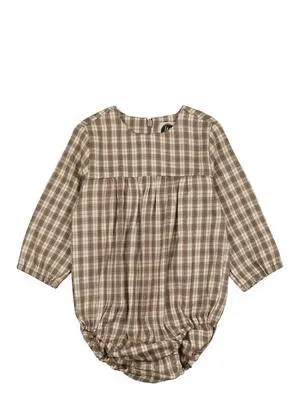 MANIÈRE Autumn Plaid Bodysuit