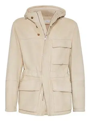 Brunello Cucinelli Shearling Parka - Buff