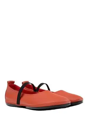 Camper Right Nina Ballet Flat - Dark Orange