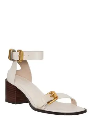 Rebecca Minkoff Buckle Up Ankle Strap Sandal Panna