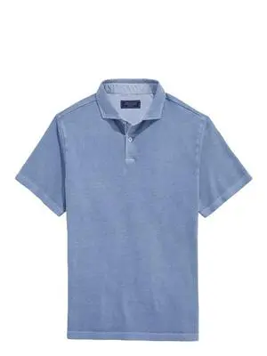 Vineyard Vines Lived-in Piqué Polo Club Blue
