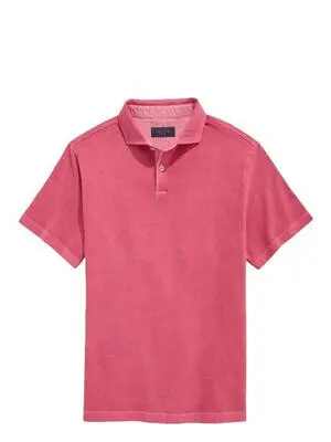 Vineyard Vines Lived-in Piqué Polo Lighthouse Red