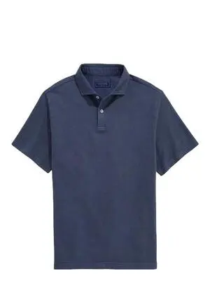 Vineyard Vines Lived-in Piqué Polo Nautical Navy