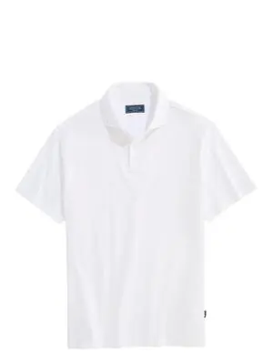 Vineyard Vines Lived-in Piqué Polo White Cap
