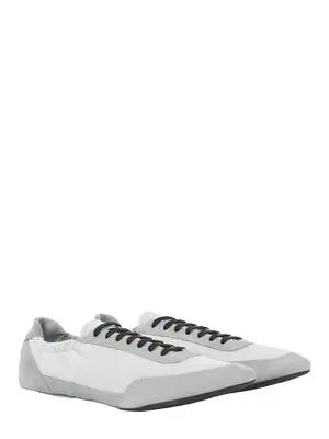 Prada Prada Collapse Re-Nylon And Suede Sneakers Grey