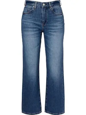 Ag Florence Straight Leg Jeans - Blue