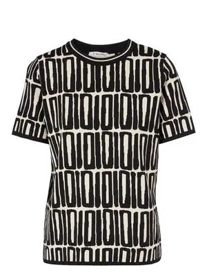 MAX MARA Ramo Printed Cotton Top