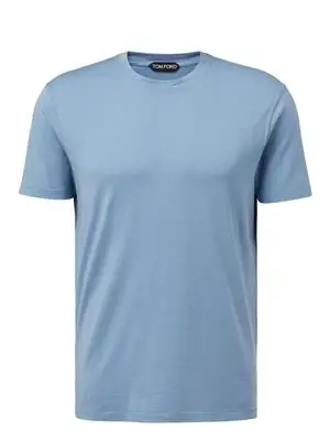 TOM FORD Jersey T-shirt - Blue