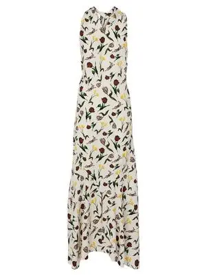 Marni Floral Print Maxi Dress - Multicoloured