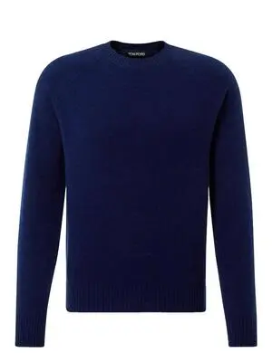 TOM FORD Wool And Cashmere Sweater - Blue
