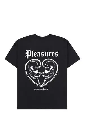 PLEASURES Connected T-shirt - Black
