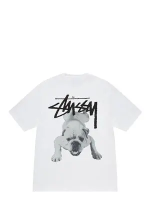 StÜssy Stock Dog Tee Shirt - White