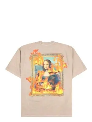 PLEASURES Burn Again T-shirt - Beige