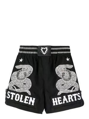 STOLEN GIRLFRIENDS CLUB Snake Charmer Shorts - Black