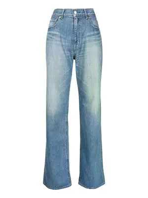 TU ES MON TRESOR The Tanzanite Straight-leg Jeans - Blue
