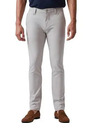 34 Heritage Verona Straight Leg Chinos - Grey Commuter Luxe