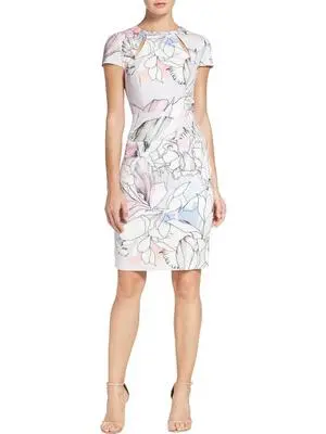 COOPER ST Printed Dress With Cutouts - Print
