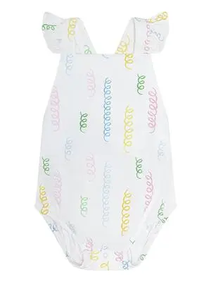 NELLAPIMA Spirals Print Ruffle Bubblebaby - White Multi