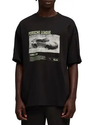 PUMA Porsche League Graphic T-shirt - Puma Black