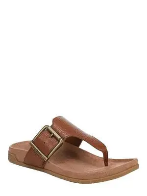 Vionic Flip Flop With Adjustable Strap - Tan