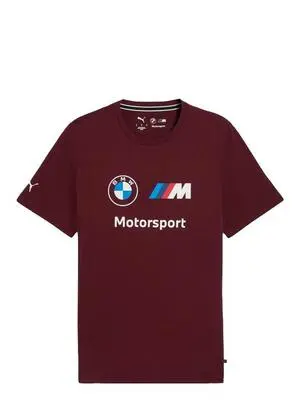 PUMA Bmw M Motorsport Essential Logo Graphic T-shirt Ruby Shimmer