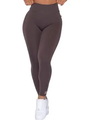 BOMBSHELL SPORTSWEAR Pocket Pop 2.0 Leggings - Truffle