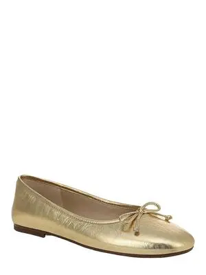 Sam Edelman Alie Ballet Flat - Amber Gold
