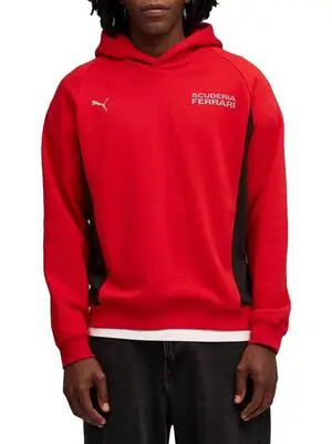 PUMA Scuderia Ferrari Lifestyle Graphic Hoodie - Rosso Corsa