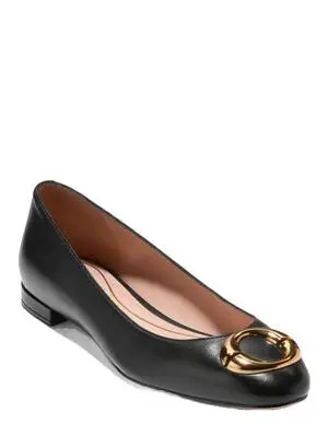 Cole Haan Skylar Ballet Flat - Black Leather