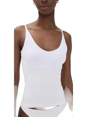 Lunya Seamless Modal Tank - Sincere White