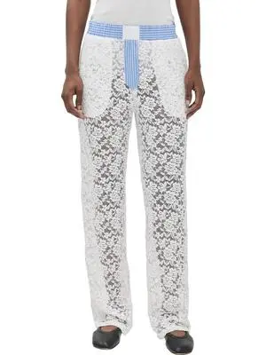 Lioness Cobain Lace Pants Porcelain