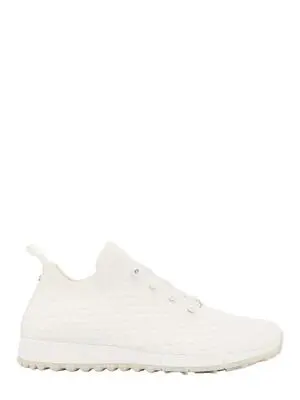 JIMMY CHOO Veles Knit Sneakers - X White