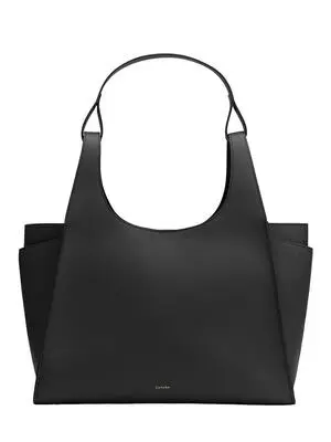 Cuyana Double Loop Satchel Bag Black