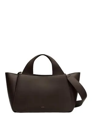 Cuyana Mila Satchel Bag - Mocha
