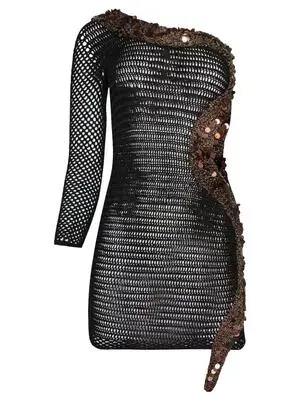 ANDREA ALMEIDA Amira Mini Dress - Black