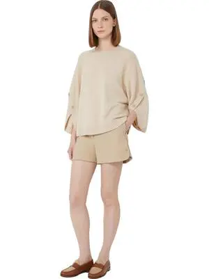 Max Mara Oversized Wool And Cashmere Sweater - Sand