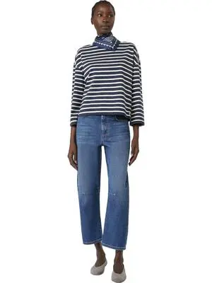 Max Mara Interlock Jersey T-shirt - Ultramarine