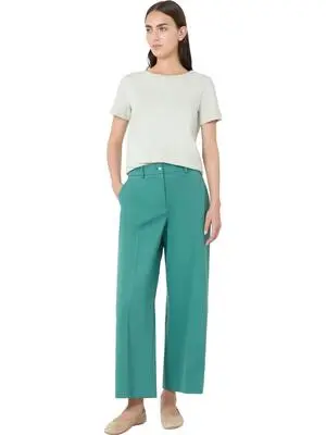 Max Mara Organic Cotton Jersey T-shirt - Jade
