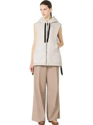 Max Mara Padded Water-repellent Gilet - Beige