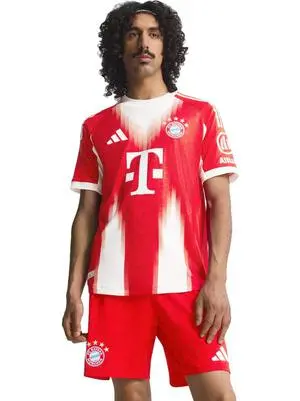 Adidas Fc Bayern 25/26 Home Authentic Jersey - Red