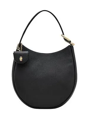 Marc Jacobs Large Leather Hobo Bag - Black