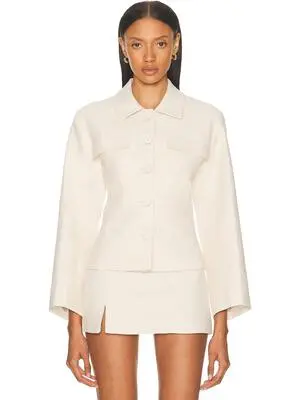 L'academie Ami Jacket - Natural Beige