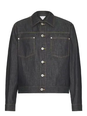 Bottega Veneta Wash Light Denim Jacket - Indigo