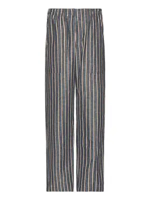 BOTTEGA VENETA Bold Stripe Wide Leg Trousers