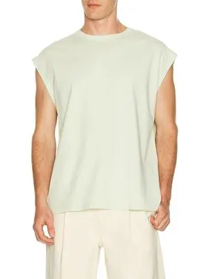 AGOLDE Leonard Sleeveless Tee - Mint