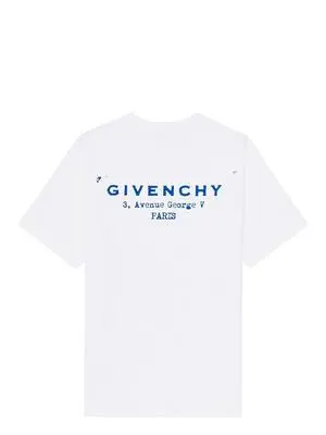 Givenchy Regular Fit Tee - White