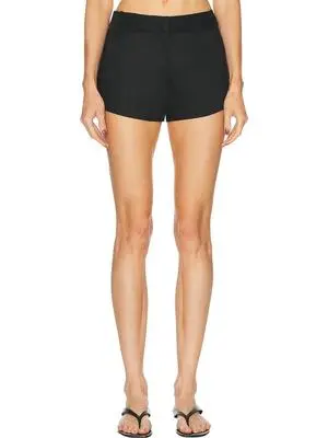 EAVES Ilya Tailored Micro Short - Black